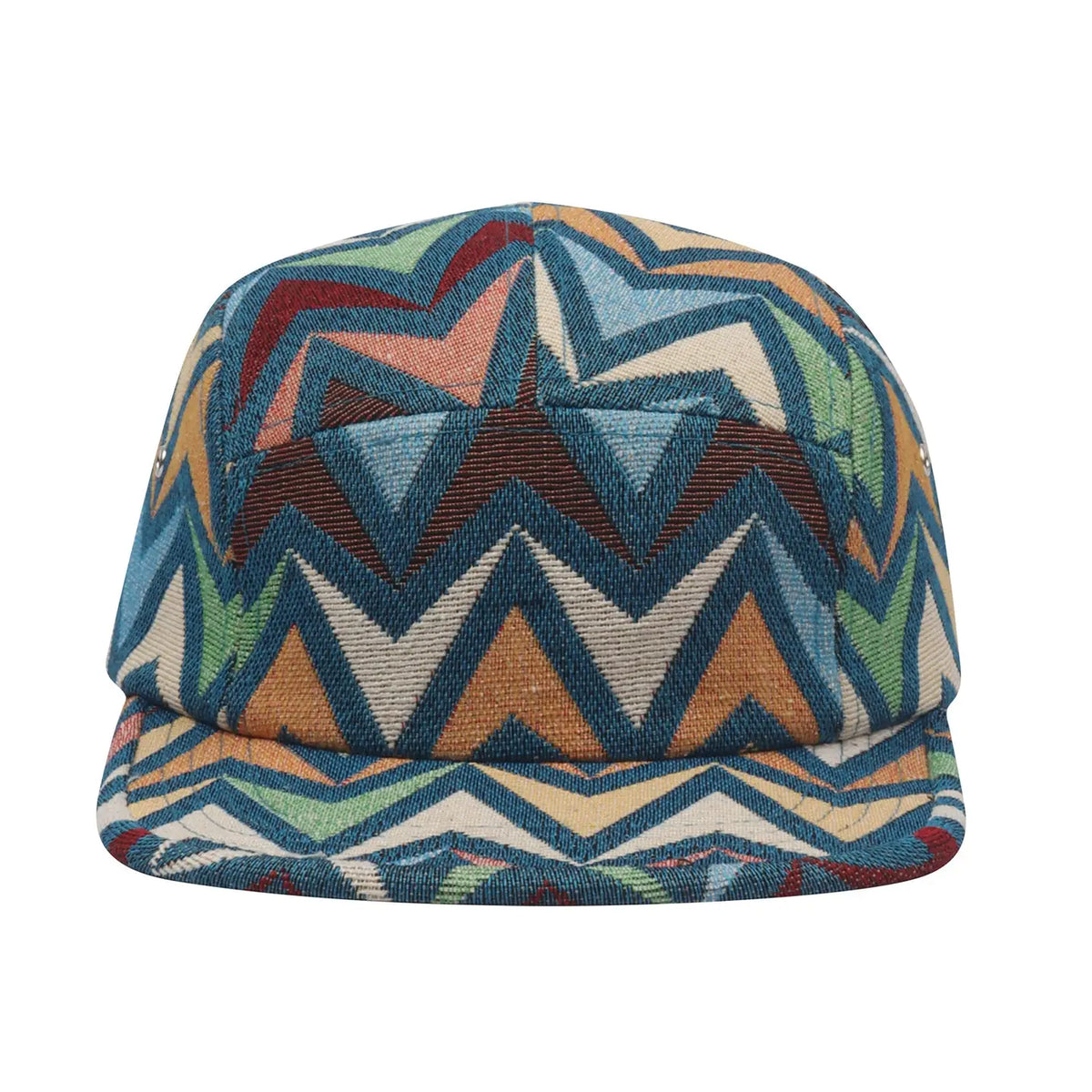 Zigzag Jacquard Camper Cap – Indio Durham