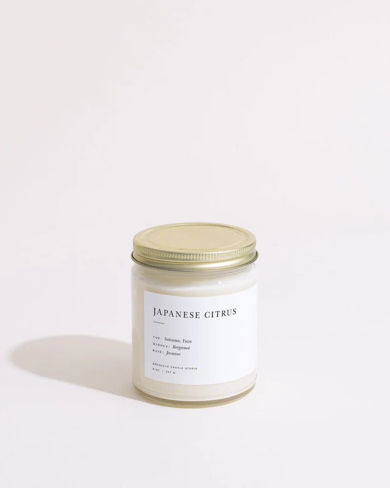 Japanese Citrus Minimalist Candle – Indio