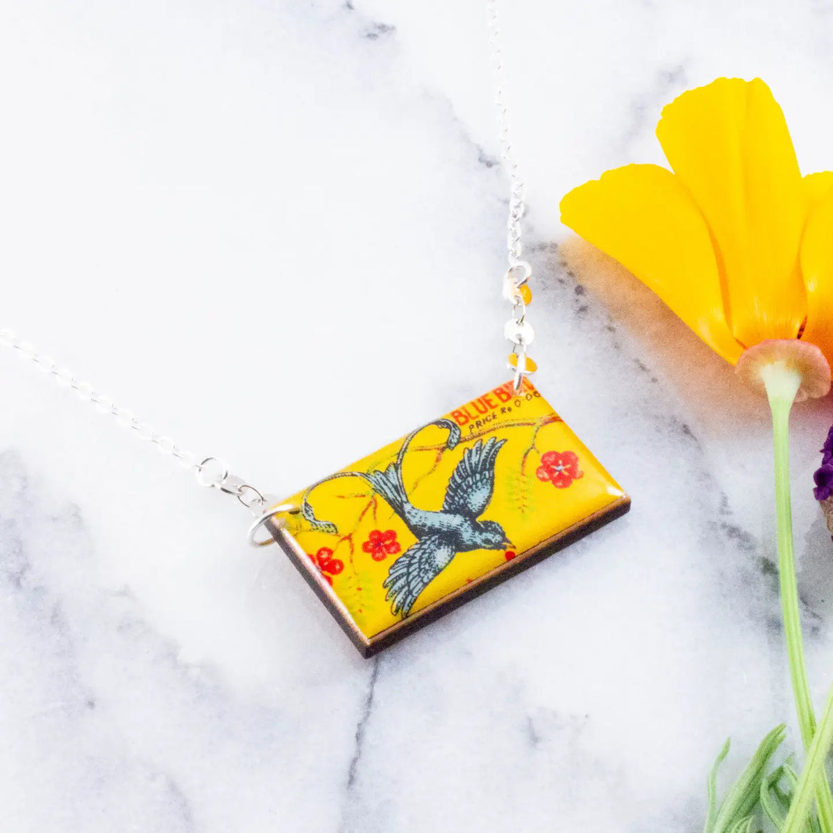 Vintage Japanese Matchbox Art Necklace – Indio Durham
