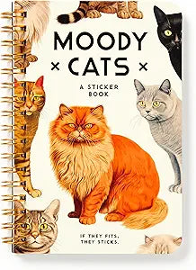 Moody Cats Sticker Book – Indio Durham
