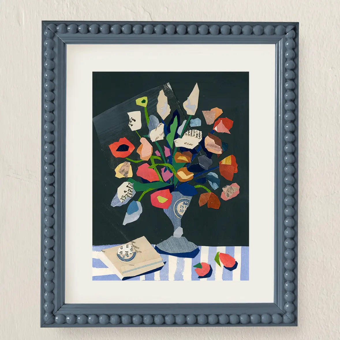 Still Life with Poppies Framed Art Print, 8"x 10" – Indio