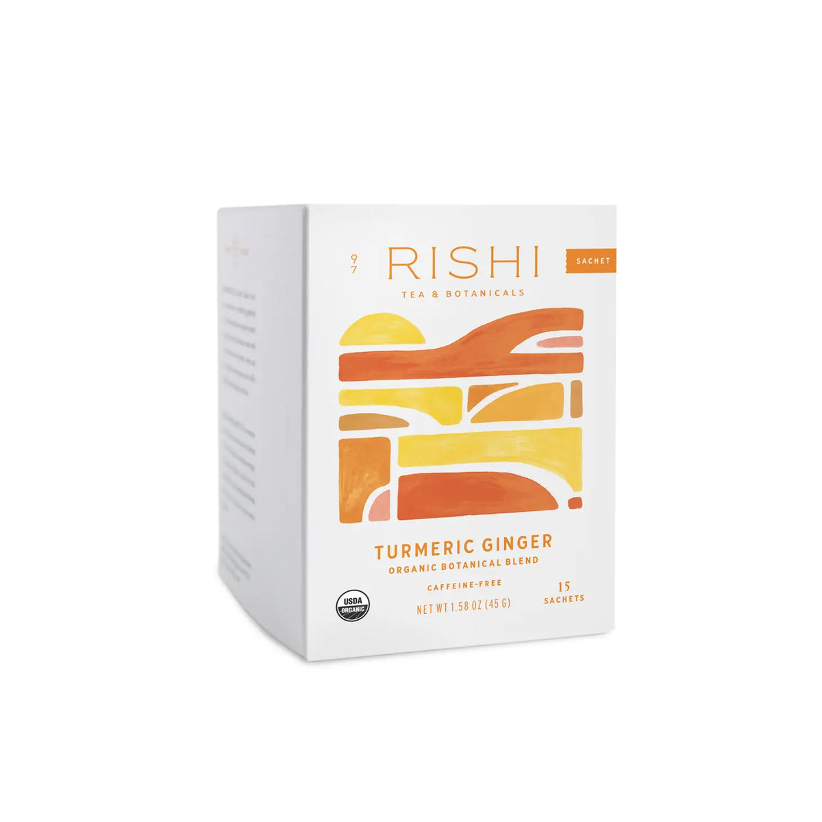 Organic Herbal Tea Sachets - Turmeric Ginger – Indio