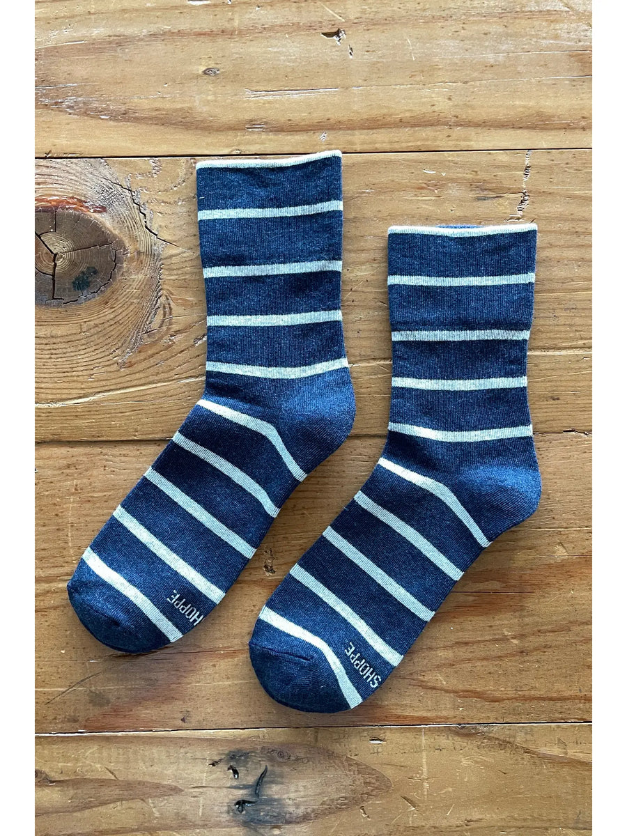 Wally Socks, Marine – Indio Durham