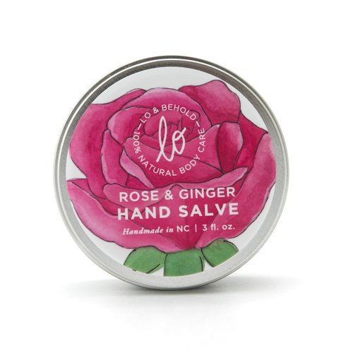 Lo & Behold Rose + Ginger Hand Salve 3oz – Indio